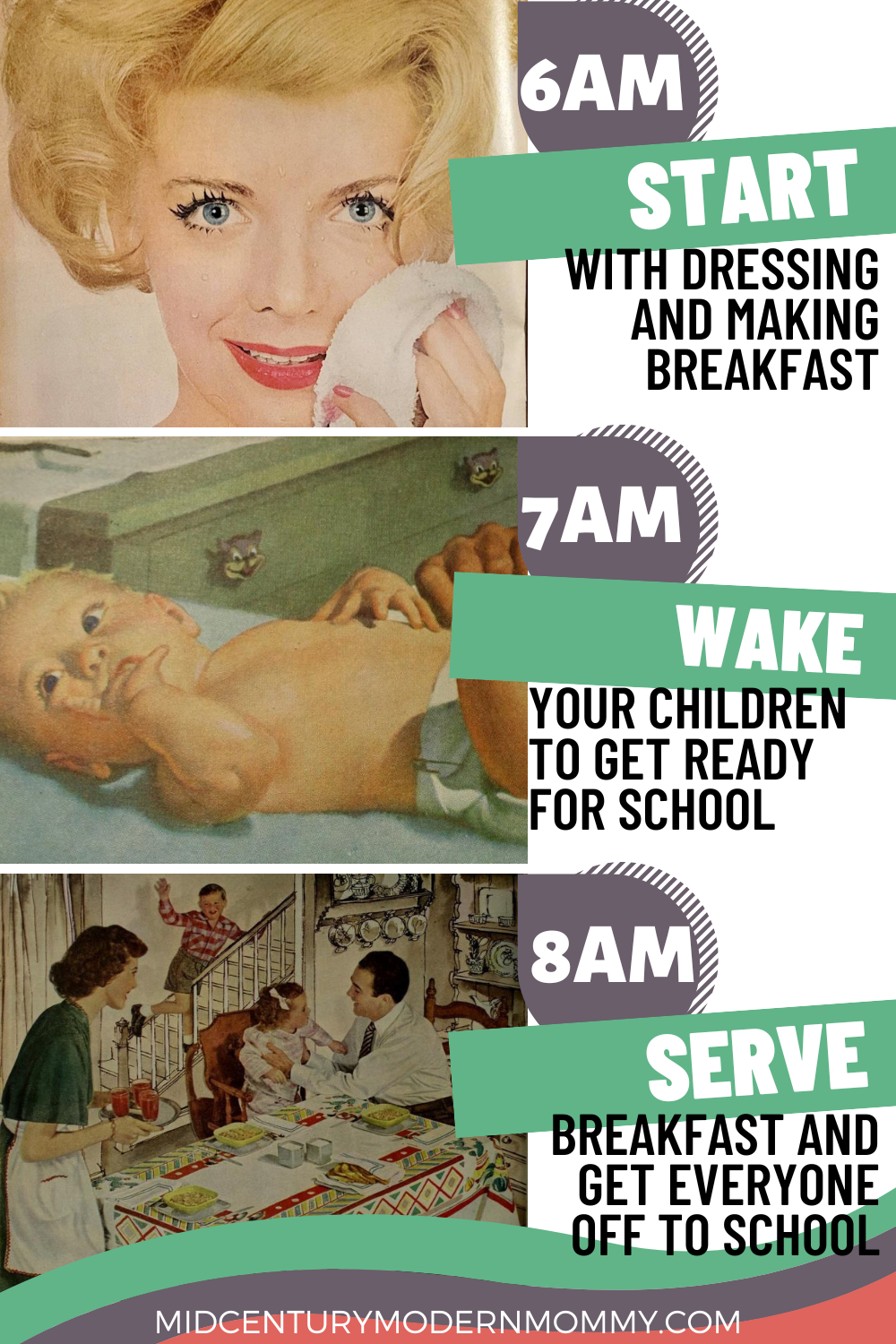 Simple Vintage Housewife Schedule A Guide To Managing Your Household